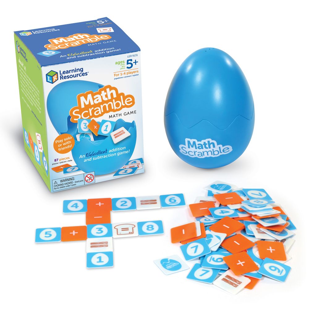 Learning Resources - Math Scramble Addition & Subtraction Game | Shop ...