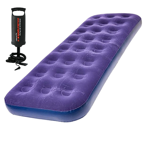 Dansup Inflatable Single Person Air Bed with Inflator -Blue | Shop ...