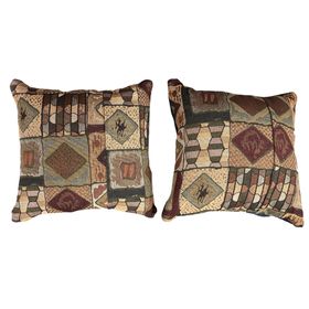 Gorgeous Neutral Color Handmade Woolen Rustic Cushion - Set of 2 | Shop ...