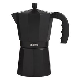 Legend Premium Moka Pot 12 Cup Black | Shop Today. Get it Tomorrow ...