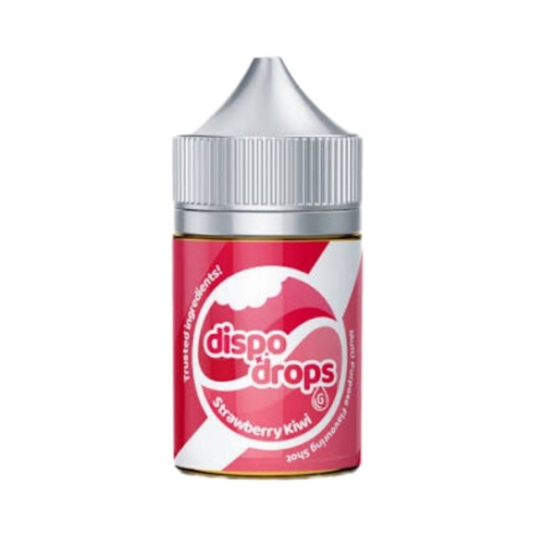 Dispo Drops Salt/MTL Flavour Shot 60ml - Strawberry Kiwi | Shop Today ...