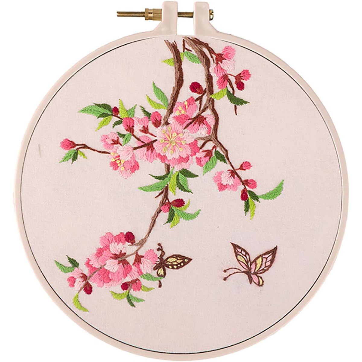 Cross stitch kit for beginners, Embroidery kit with embroidery cloth ...