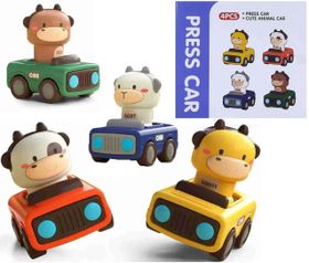 Baby Animal Racing Cars. Press to Go Toy Cars for Toddler 1-3 | Shop ...