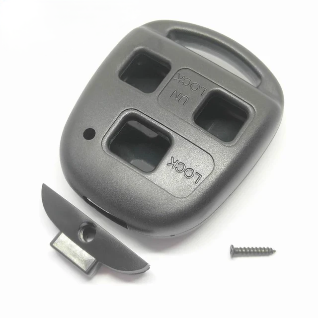 Branded 3 Button Remote Key Case without Key Blade Compatible with ...