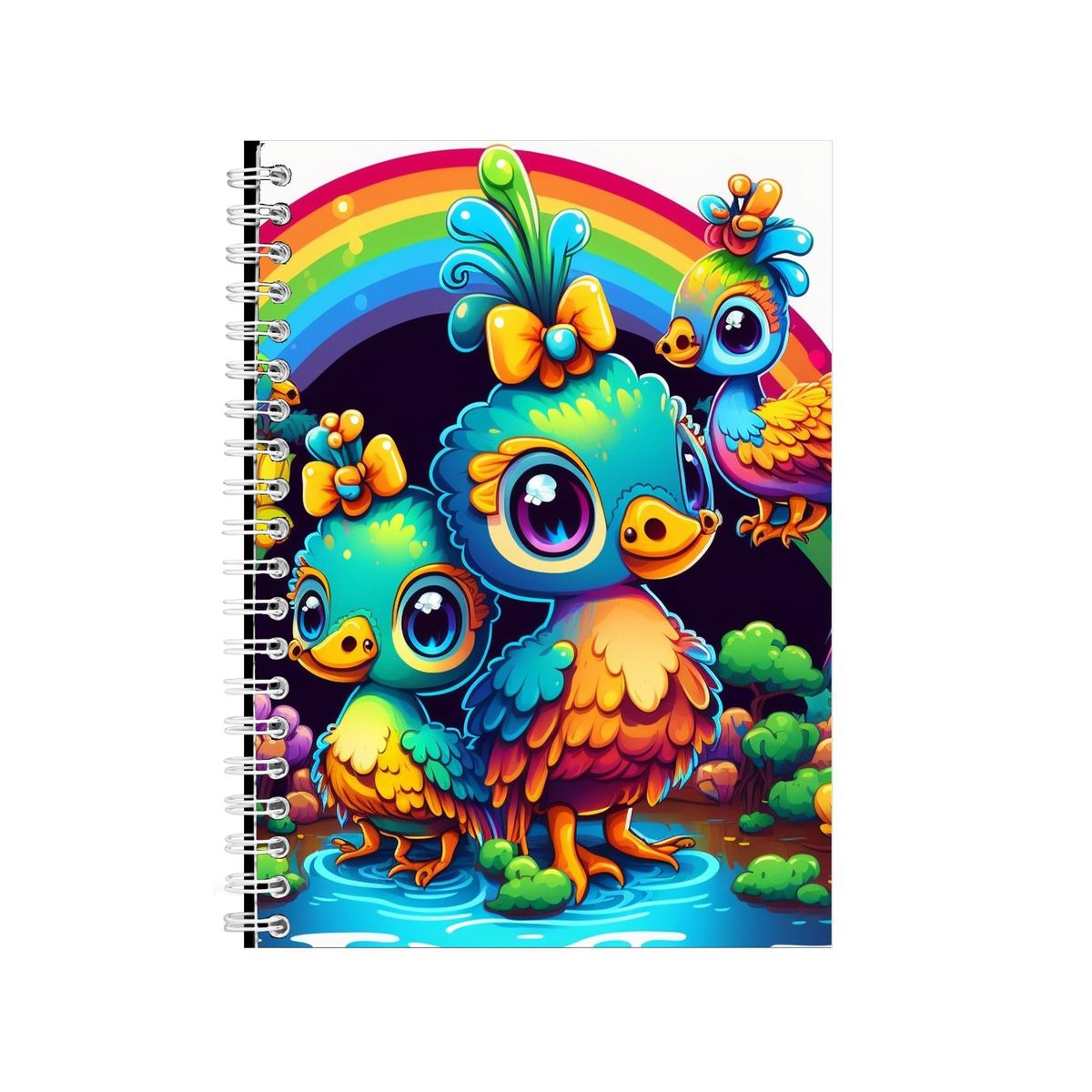 Baby Bird Rainbow Duo Notebook Faith Gift Idea Notepad Pad 80 | Shop ...