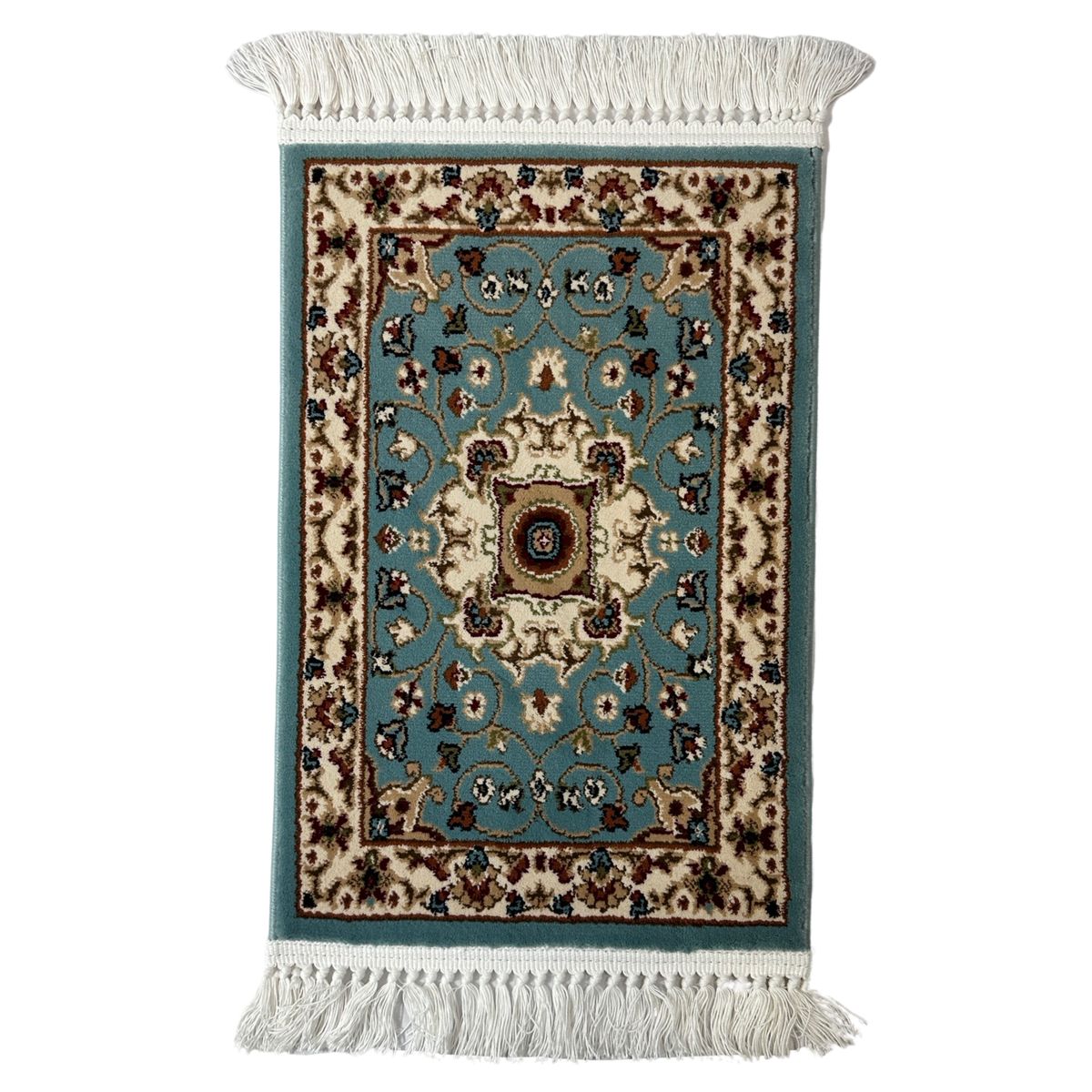 Persian Kashan Small Rug Light BLUE 60 x 40cm | Shop Today. Get it ...