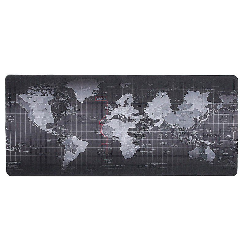 Extra Large World Map Mouse Pad 40cm x 90cm | Shop Today. Get it ...