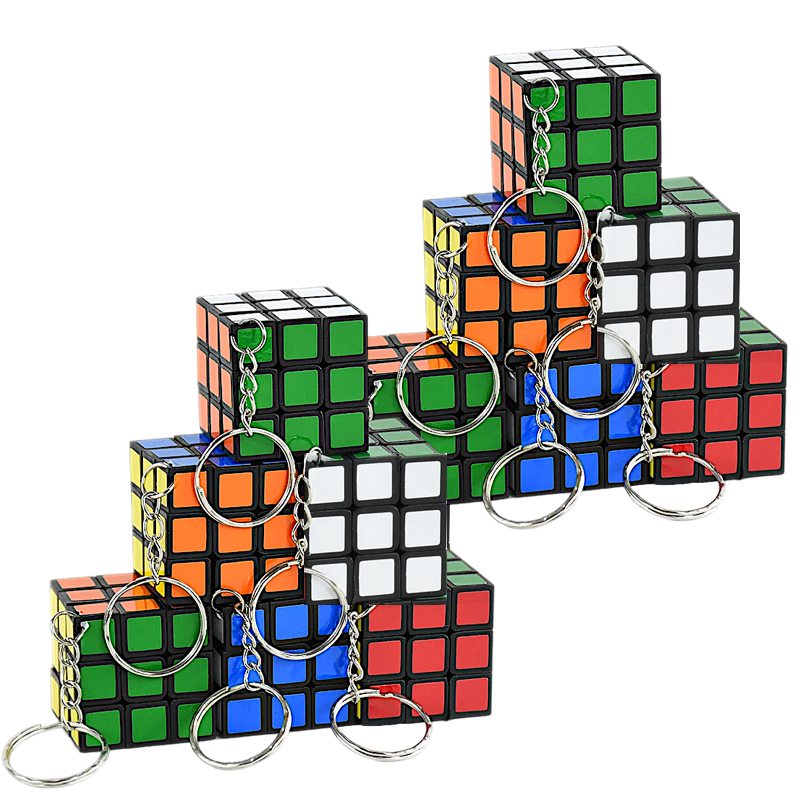 Cube Crazy: 12 Mini Magic Cubes for Endless Party School Class Puzzle ...