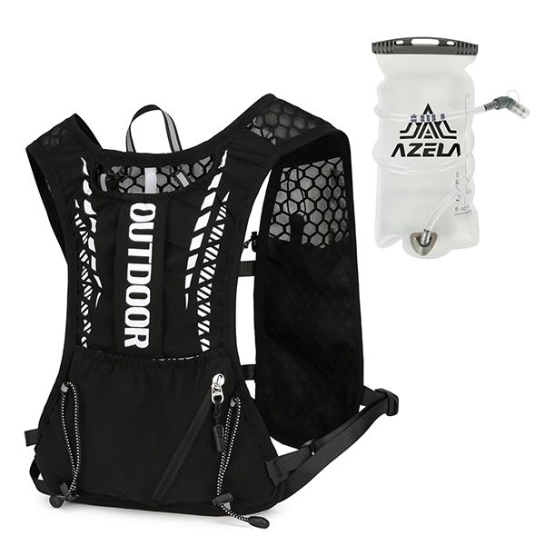 Hydration Running Vest with 1.5L Water Bladder for Hiking Backpack ...