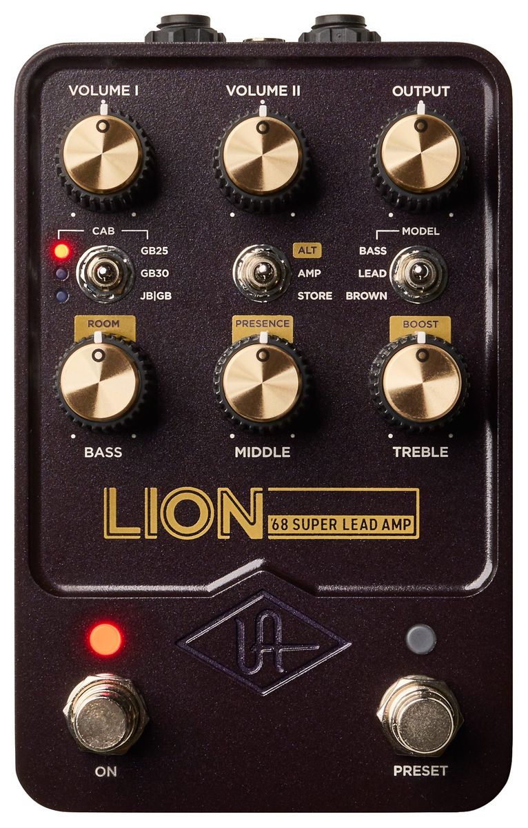 Universal Audio UAFX Lion '68 Super Lead Amp Pedal | Shop Today. Get it ...
