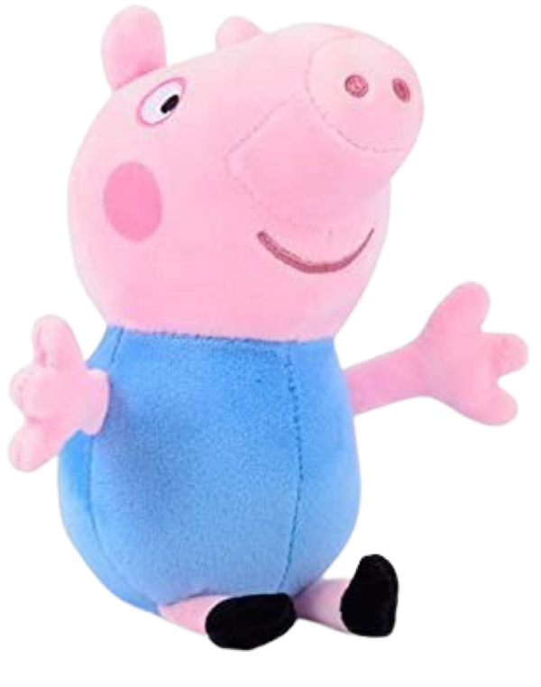 Peppa Pig - George Plush Snuggle Teddy - 30cm Length | Shop Today. Get ...