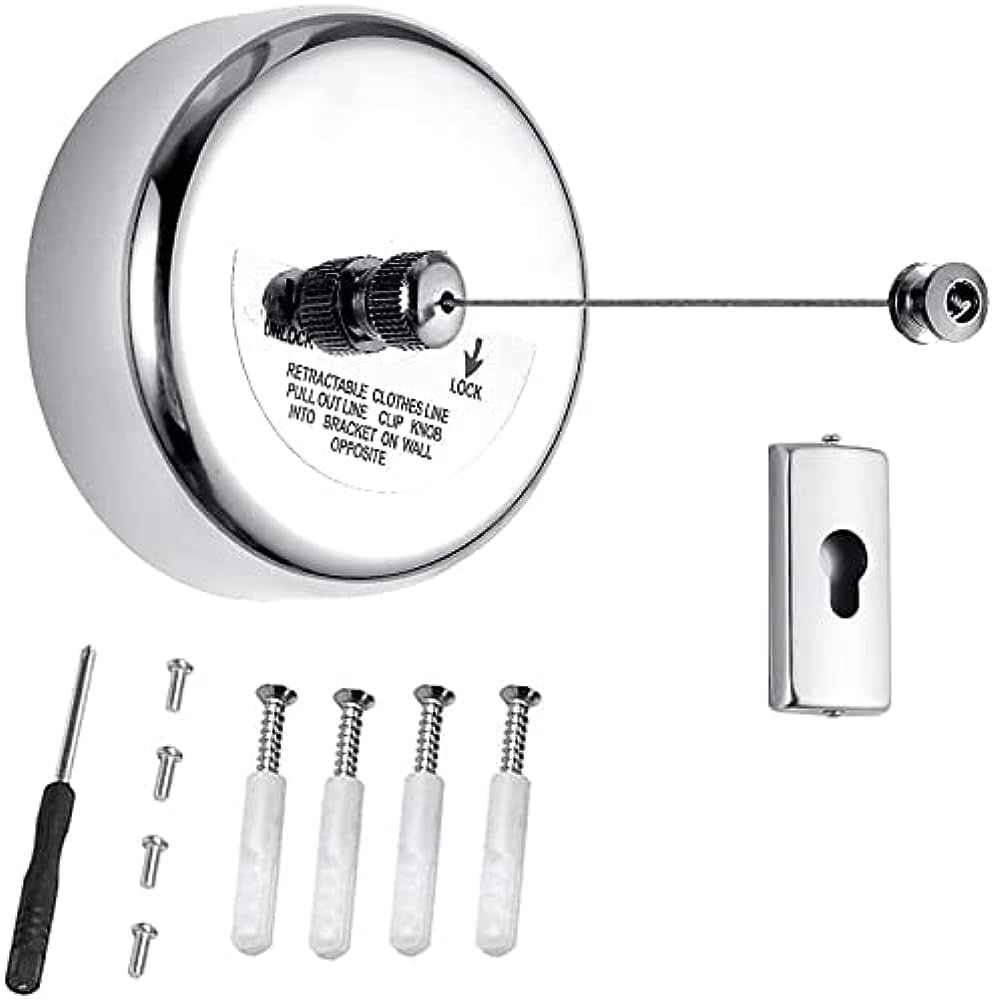 Stainless Steel Heavy Duty Adjustable Clothes line | Shop Today. Get it ...