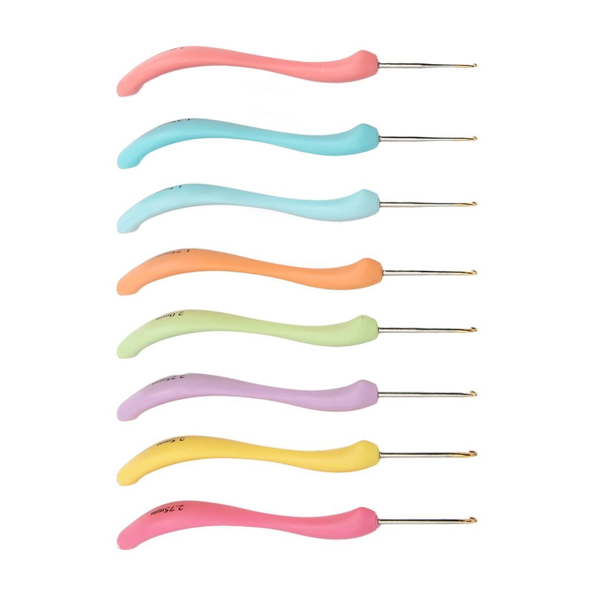 Ergonomic Crochet Hooks Set for Scarves Socks Knitting | Shop Today ...