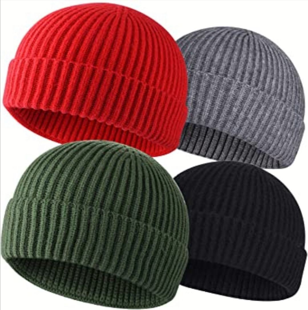 Beanie Unisex Wool Hat Pack Of 4 | Shop Today. Get it Tomorrow ...