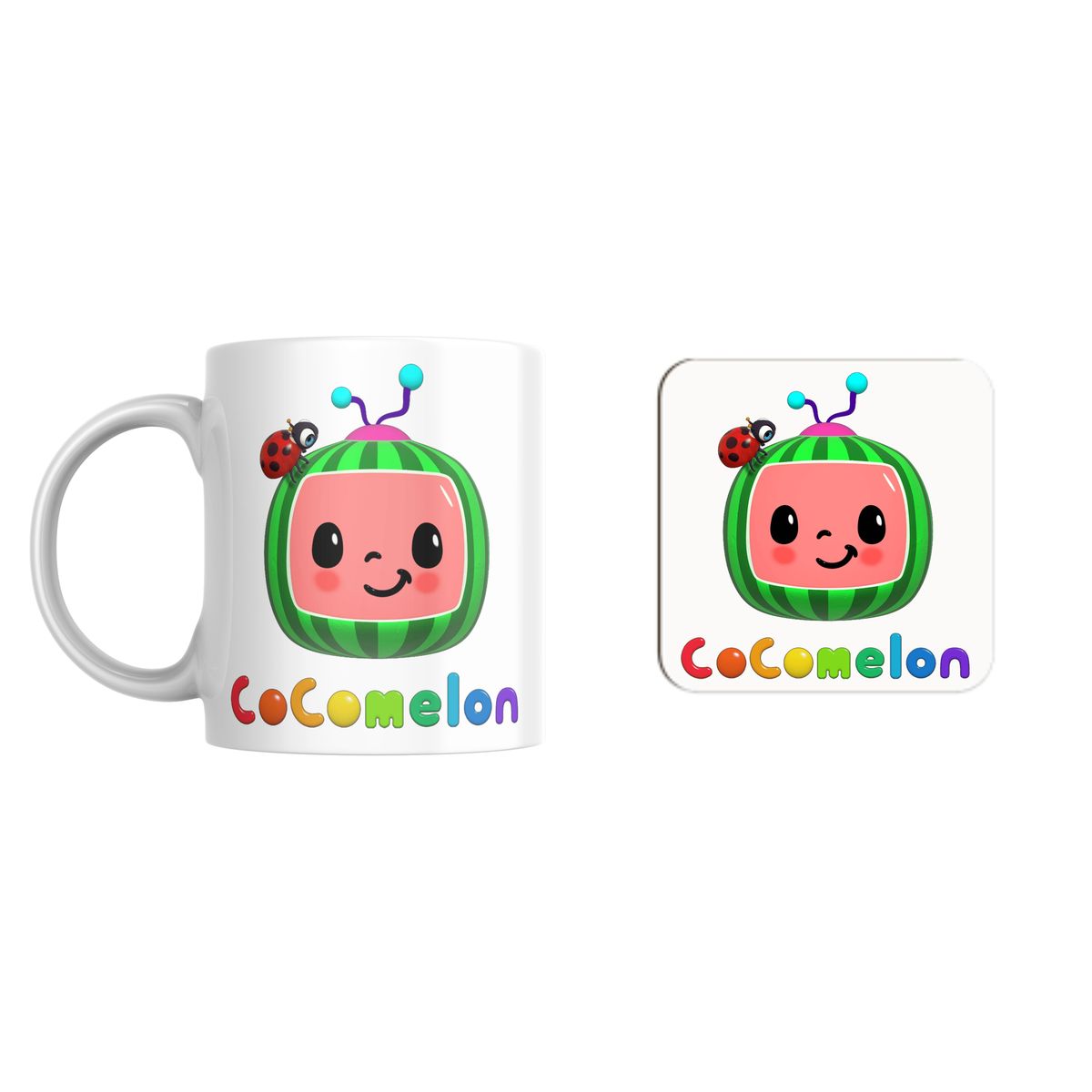Cocomelon Logo Mug and Coaster | Shop Today. Get it Tomorrow ...