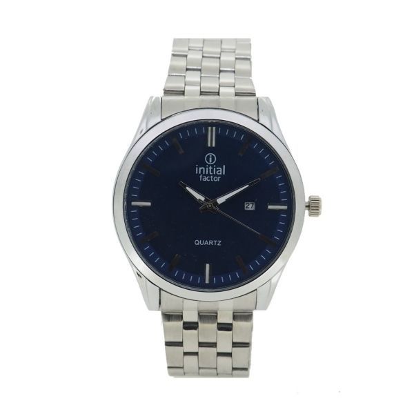 Initial Gents Metal Strap Watch With Date WK301 | Shop Today. Get it ...