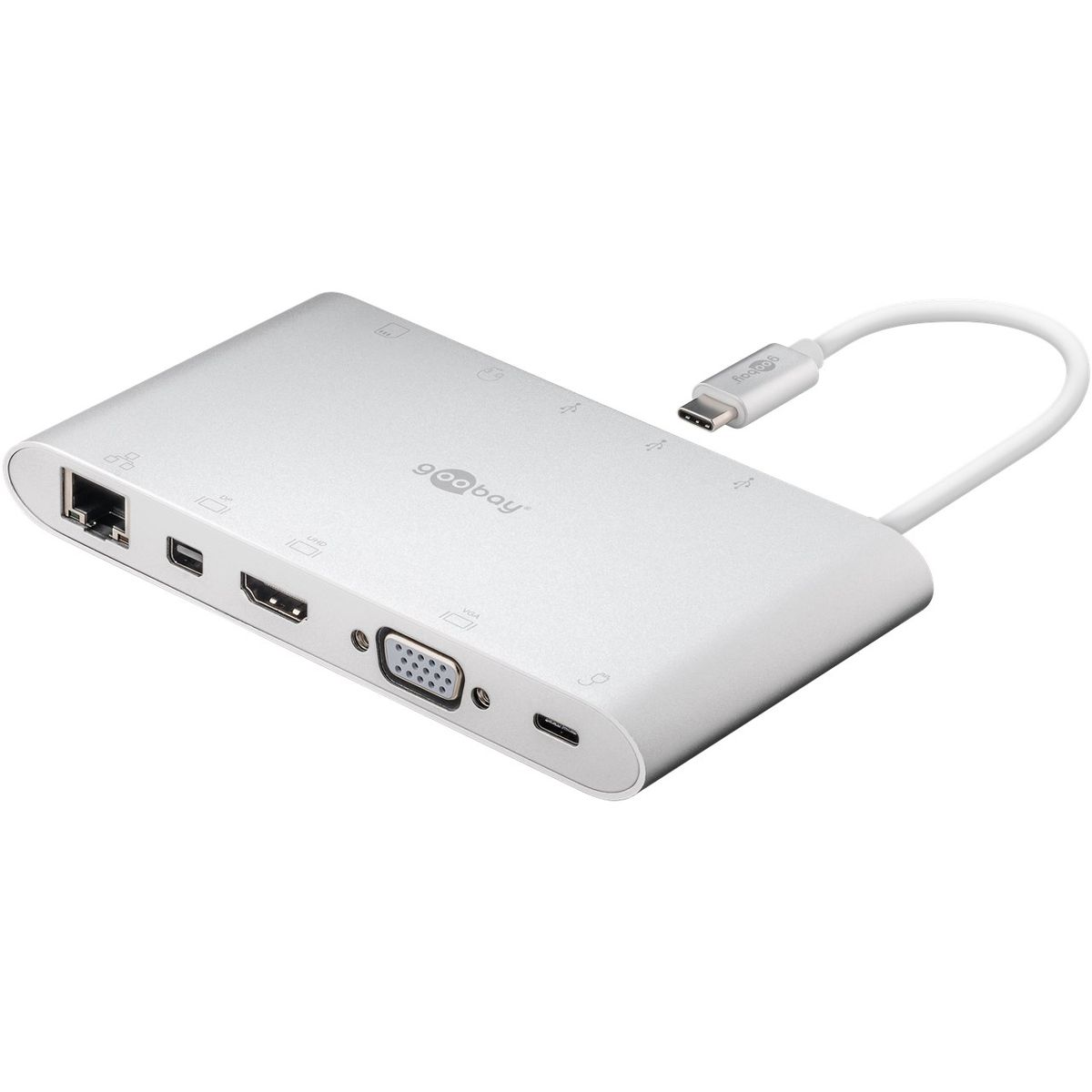 Goobay USB-C Aluminium Multiport Adapter | Shop Today. Get it Tomorrow ...