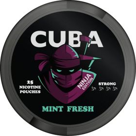 Cuba Ninja Mint Fresh 30mg Nicotine Pouches | Shop Today. Get it ...