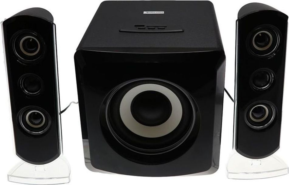 AudioMate 2 Channel And Subwoofer Stereo Speaker System | Shop Today ...