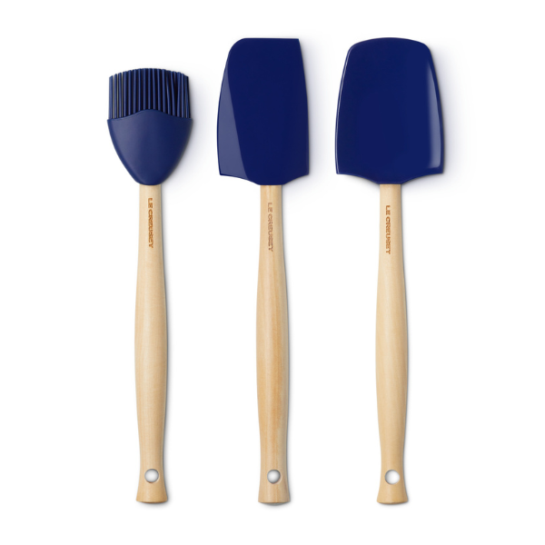 Le Creuset Set of 3 Craft Spatula Set - Azure | Shop Today. Get it ...
