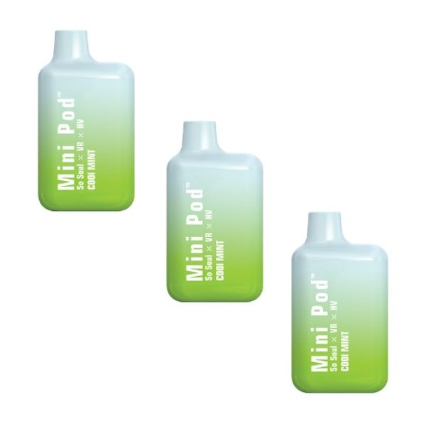 Mini Pod Disposable Vape 50mg - Cool Mint - 3 Pack | Shop Today. Get it ...