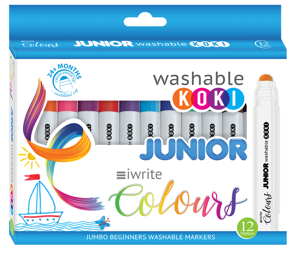 iWrite Junior Washable Kokis - Wallet 12 | Shop Today. Get it Tomorrow ...