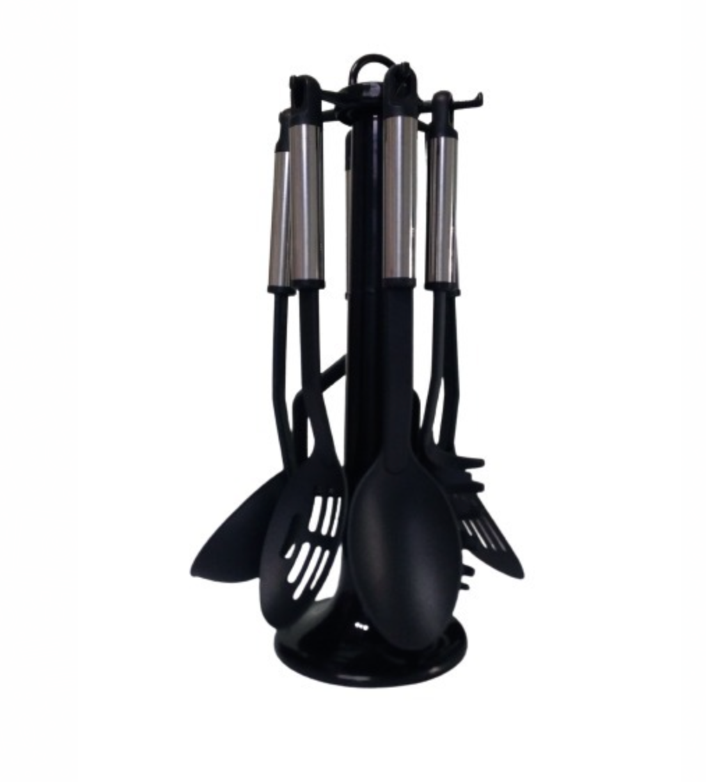 Hubbe Kitchen Tool Set - 6 Piece - Black | Shop Today. Get it Tomorrow ...