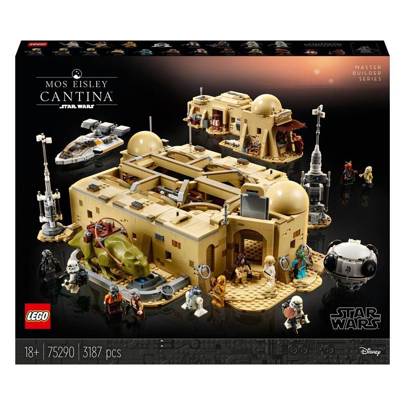 LEGO® Star Wars™: A New Hope Mos Eisley Cantina™ 75290 Building Toy Set (3,187 Pieces) | Buy ...