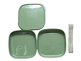 Plastic Square 2 Division Lunch Box | Shop Today. Get it Tomorrow ...