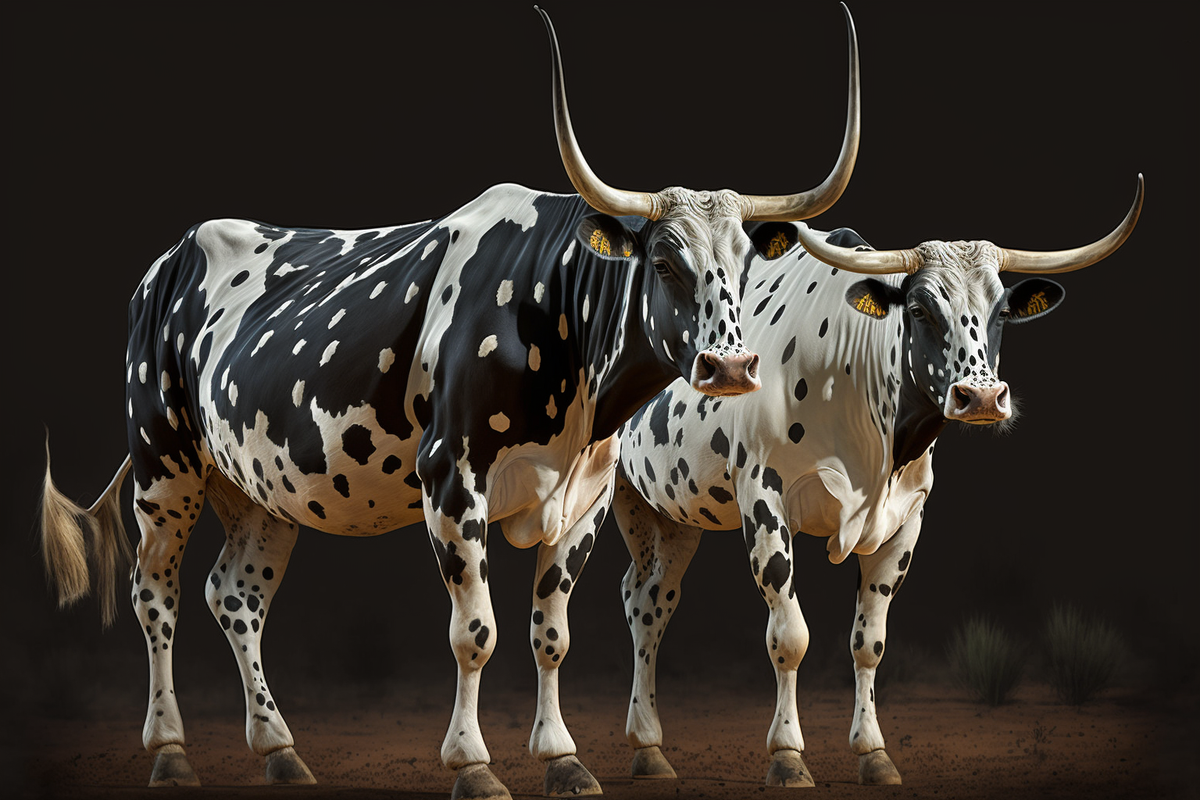 Canvas Wall Art - Fancy Artwork Cows - B1416 | Shop Today. Get it ...