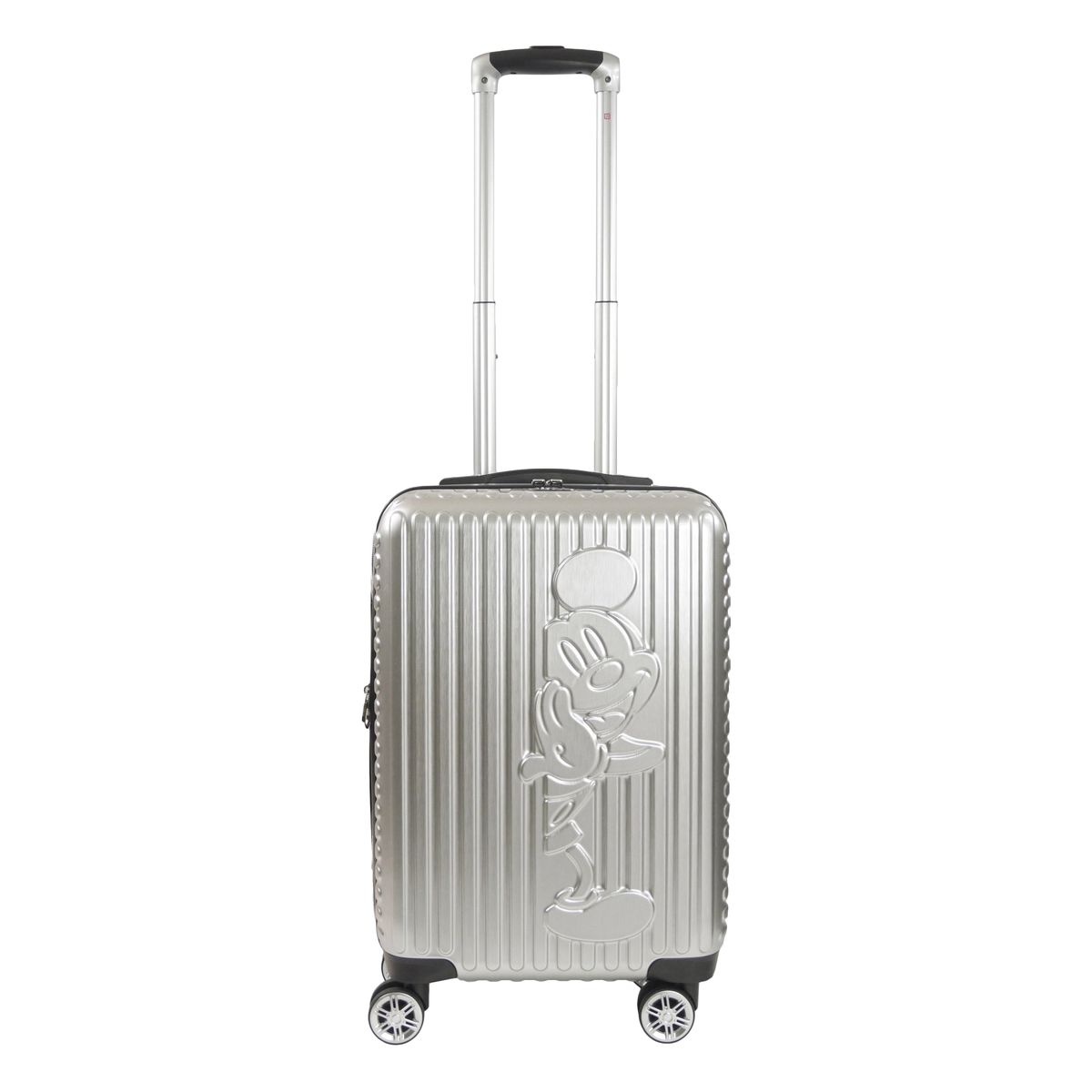 FUL - Disney - Mickey Mouse Luggage Spinner Suitcase - 56cm Striped ...