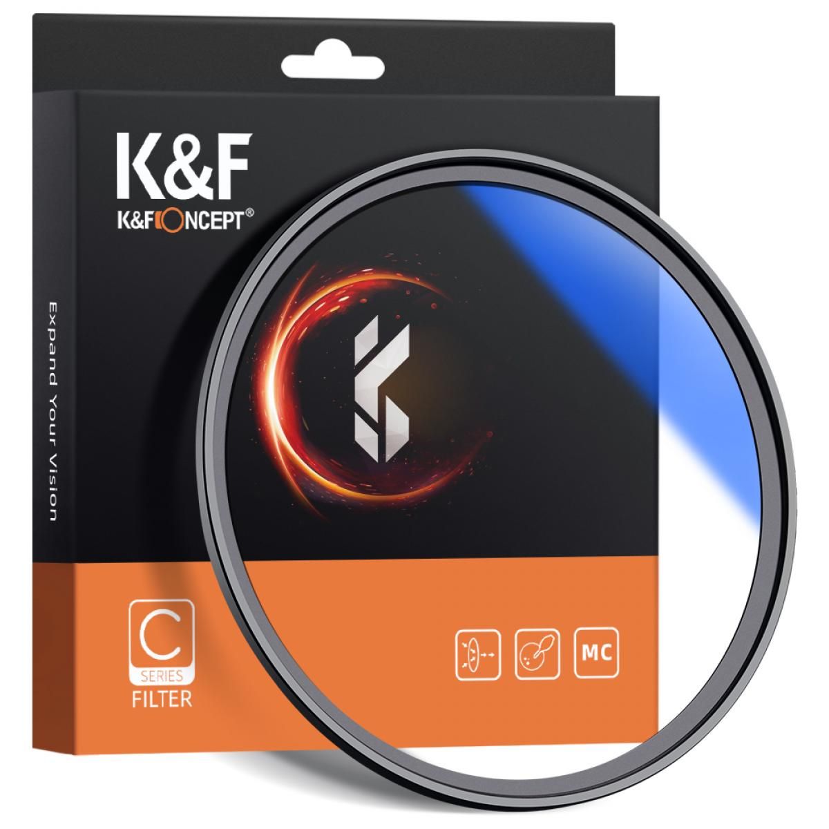 K&F 55mm UV Filter - Classic Slim with Multi Coat | KF01.1423 | Shop ...