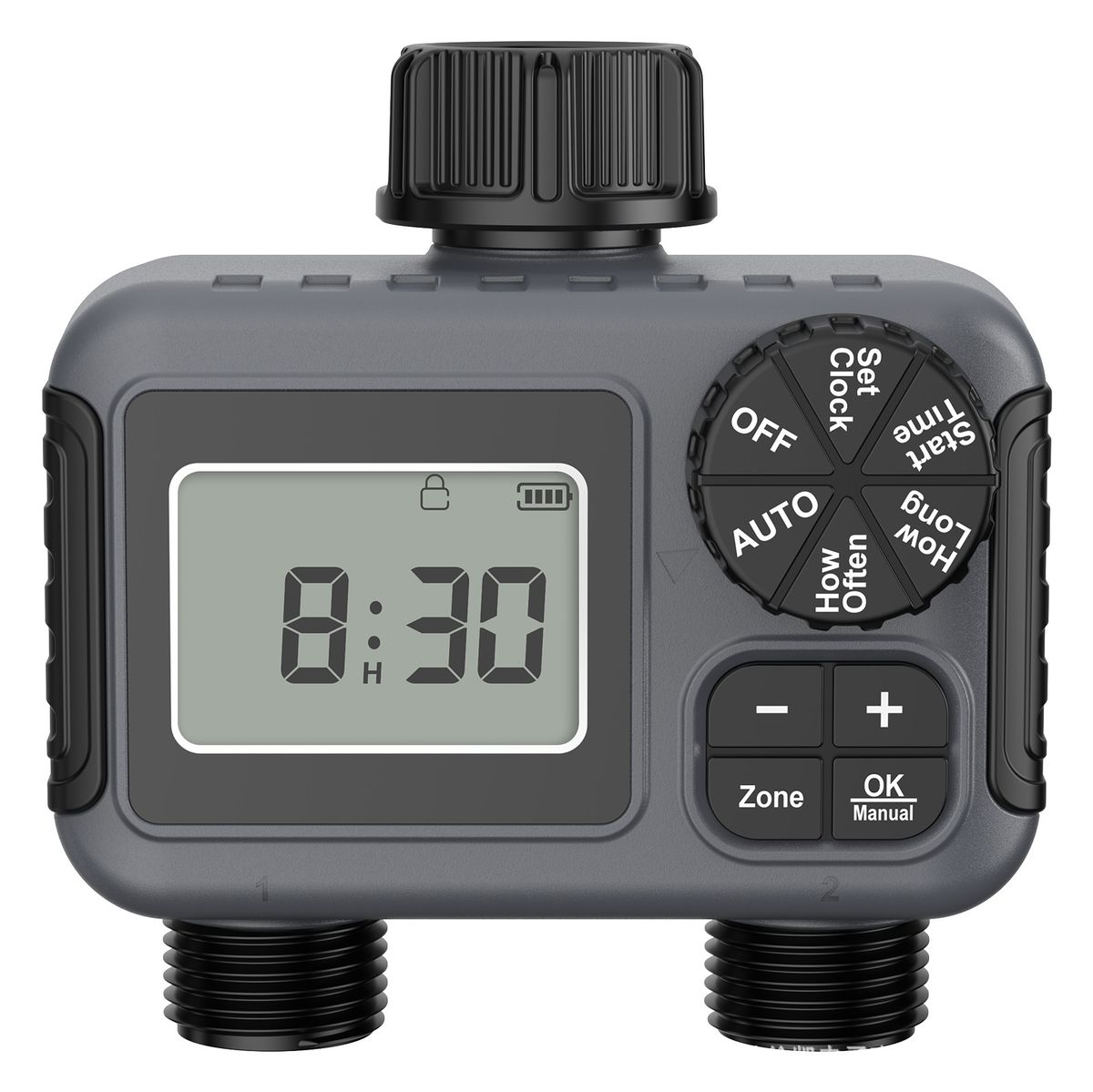 Programmable Garden Hose Timer with Auto/Manual/Rain Delay Modes | Shop ...