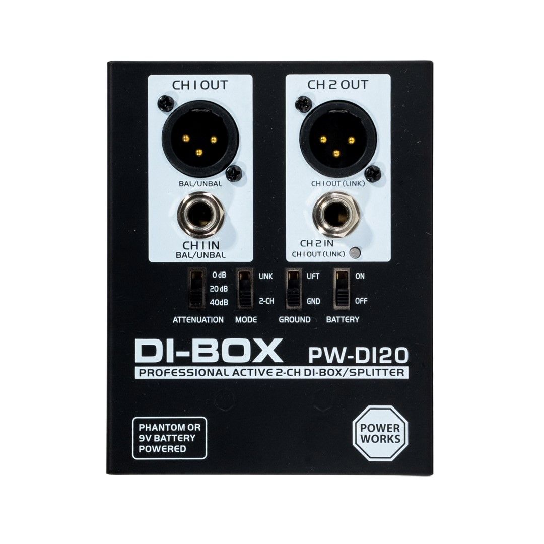 Powerworks PW-DI-20 PROFESSIONAL DI BOX | Shop Today. Get it Tomorrow ...