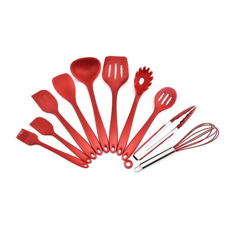 10 Piece Silicone Kitchen Utensil Set | Shop Today. Get it Tomorrow ...