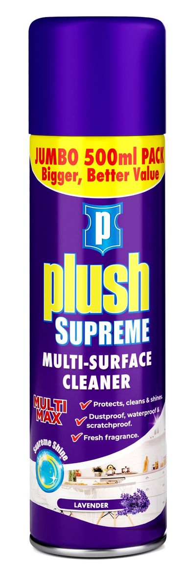 Plush Multi Surface Cleaner Lavender Jumbo Pack 500 MLT | Shop Today ...