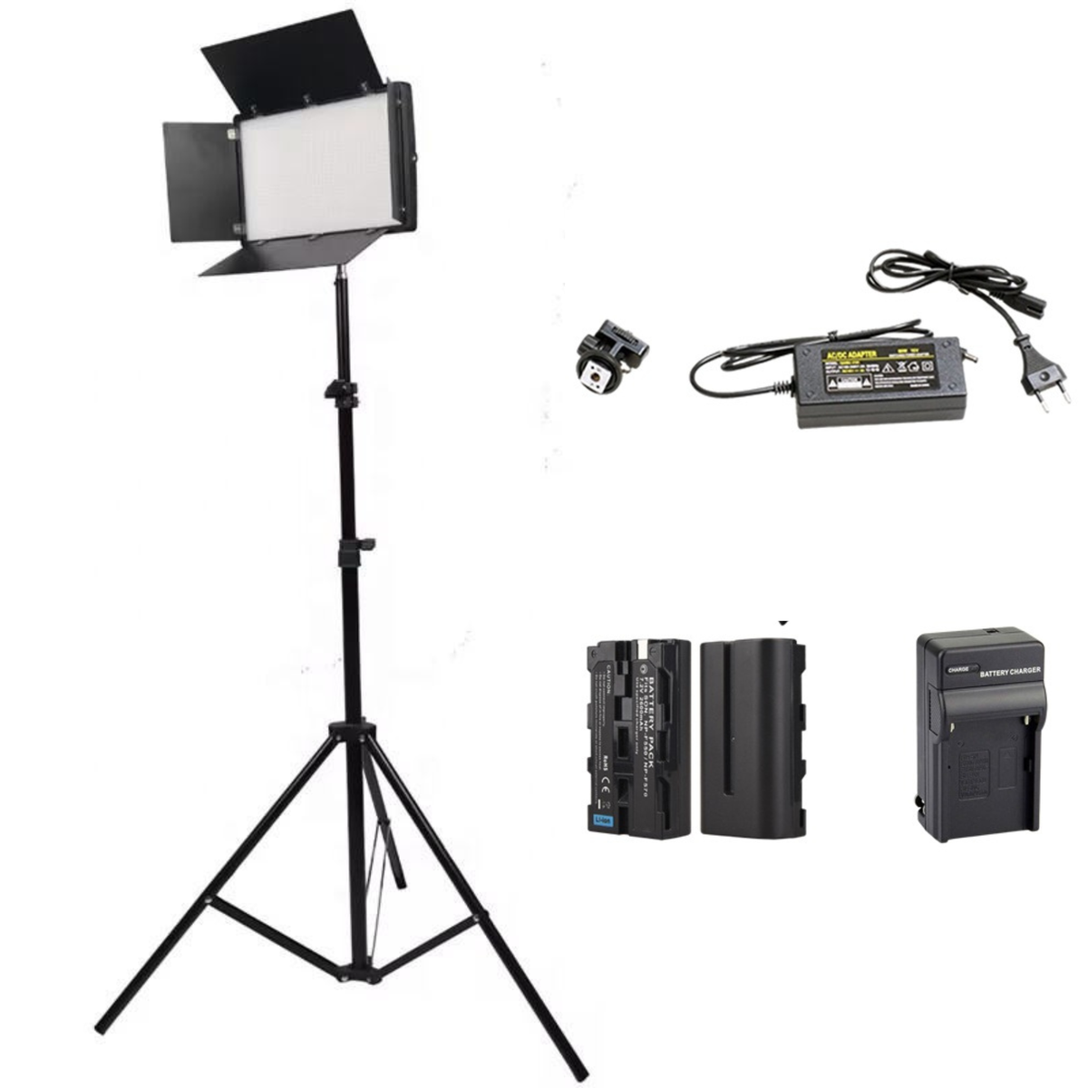 Trade Kite Rechargeable Studio LED Light Kit - Pro LED 800 (3200K-6500K ...
