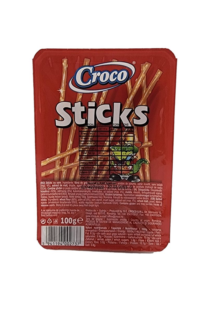 Croco - Salted Sticks Tray 16 x 100g | Buy Online in South Africa ...