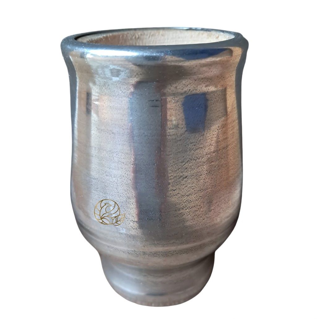 Nature's Pharmatropia - Yerba Mate Tea Gourd - Wooden Encased in ... Nature's Pharmatropia - Yerba Mate Tea Gourd - Wooden Encased in ...