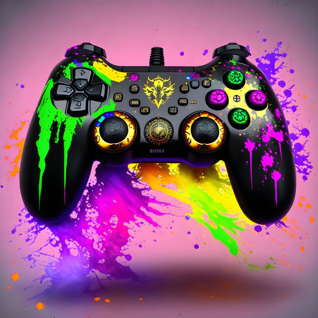Canvas Wall Art - Game Controller Artwork | Shop Today. Get it Tomorrow ...