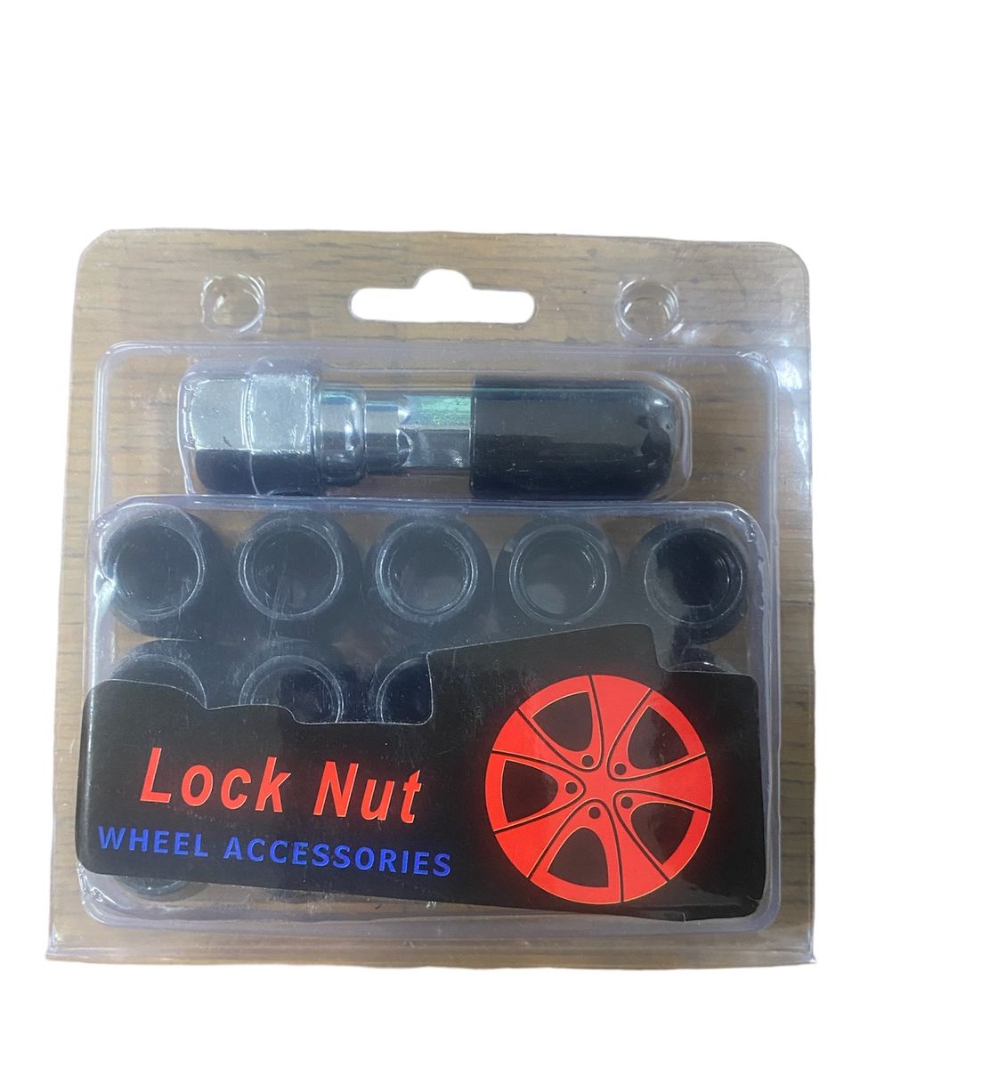 Universal Wheel Nuts 16 Pieces and Key (M12x 1.5) (Stud: 56mm) Black ...
