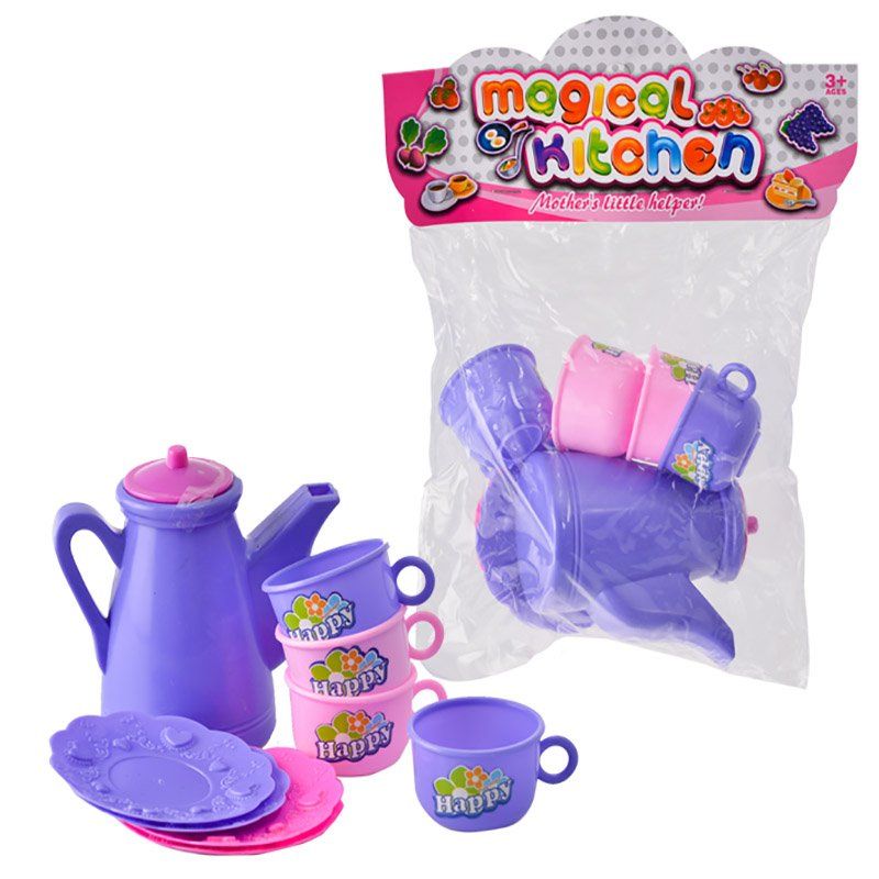Bulk Pack x 5 Play-Set Tea-Set Plastic 9 | Shop Today. Get it Tomorrow ...
