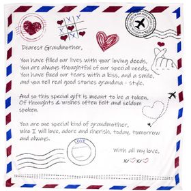 Love Letter to my Grandmother - Blanket 150 x 200 cm | Shop Today. Get ...