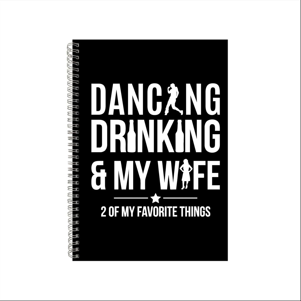 Dancing Notebook Dancer Gift Idea Writing Books A4 Notepad 05 | Shop ...