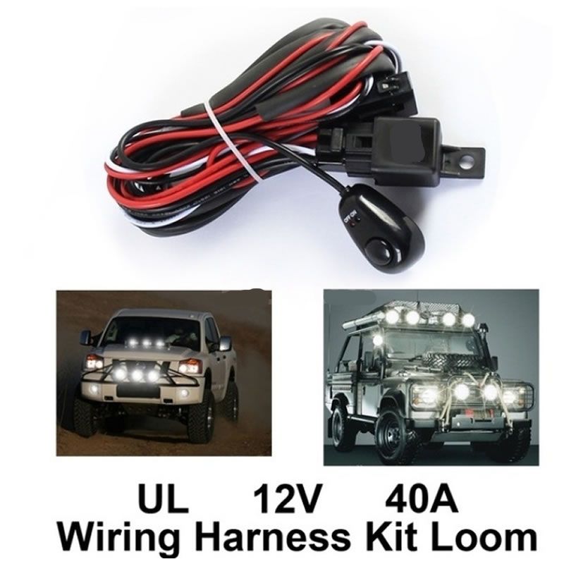 3m 12V 40A Automative LED Light Bar Cable NF-1 |Buy Online in South ...