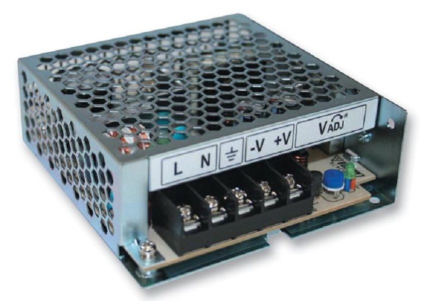 Tdk-Lambda (LS50-24) AC/DC Enclosed Power Supply (PSU), 52.8W, 24V, 2 ...