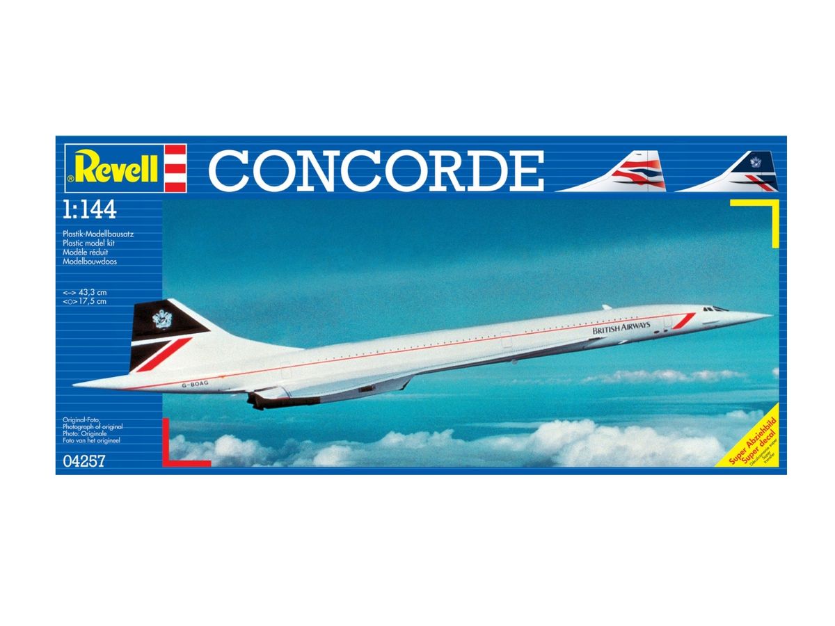 Revell 1/144 Concorde "British Airways" Plastic Model Kit | Shop Today ...