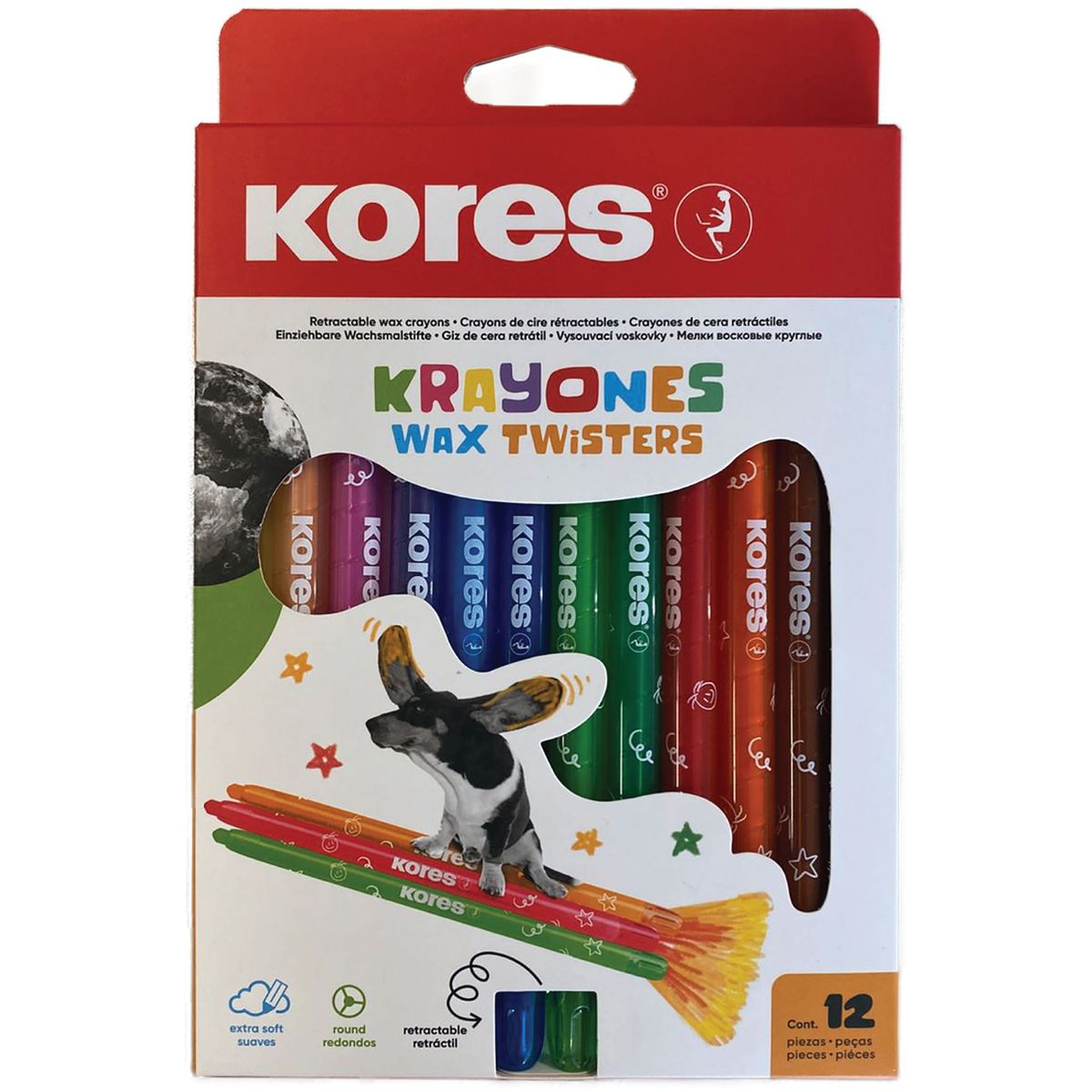 Kores Krayones Wax Twisters Pack of 12 | Shop Today. Get it Tomorrow ...