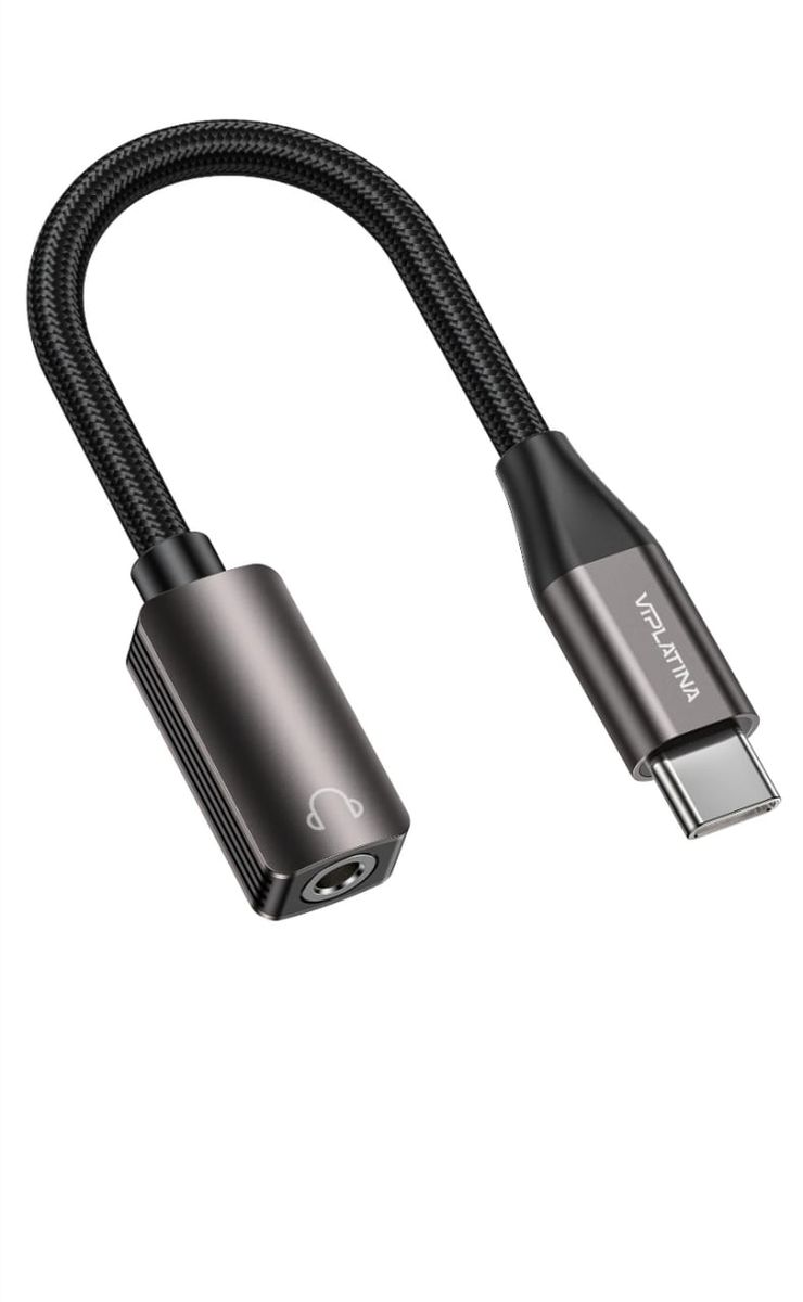 Type-C Male To 3.5mm Female Aux Audio Adapter-VIPLATINA-VX13 | Shop ...