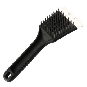 Home N Leisure Braai Brush/Wire Grill Cleaner With Scraper 23cm Black ...